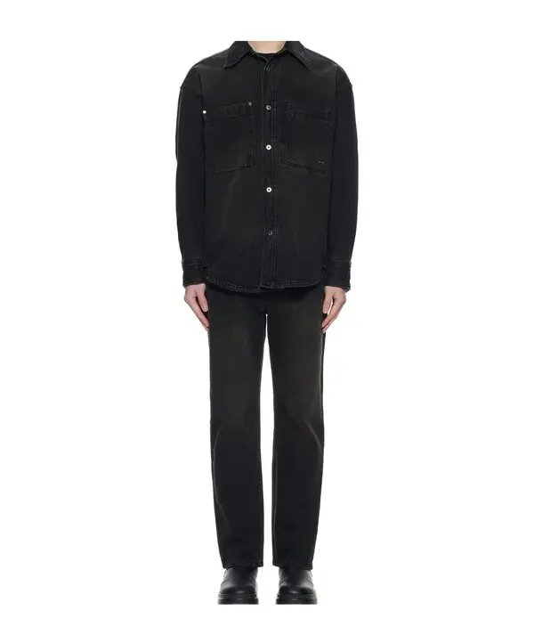 WOOYOUNGMI Logo Patch-pocket Shirt