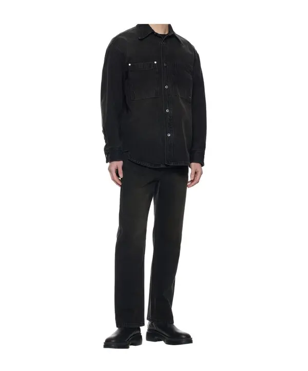 WOOYOUNGMI Logo Patch-pocket Shirt