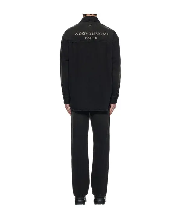WOOYOUNGMI Logo Patch-pocket Shirt
