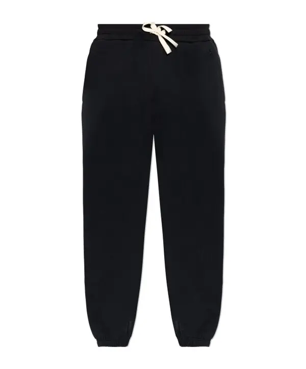 JIL SANDER Drawstring Cuffed Joggers - Black