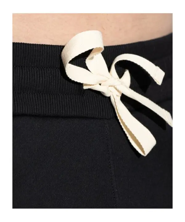 JIL SANDER Drawstring Cuffed Joggers - Black