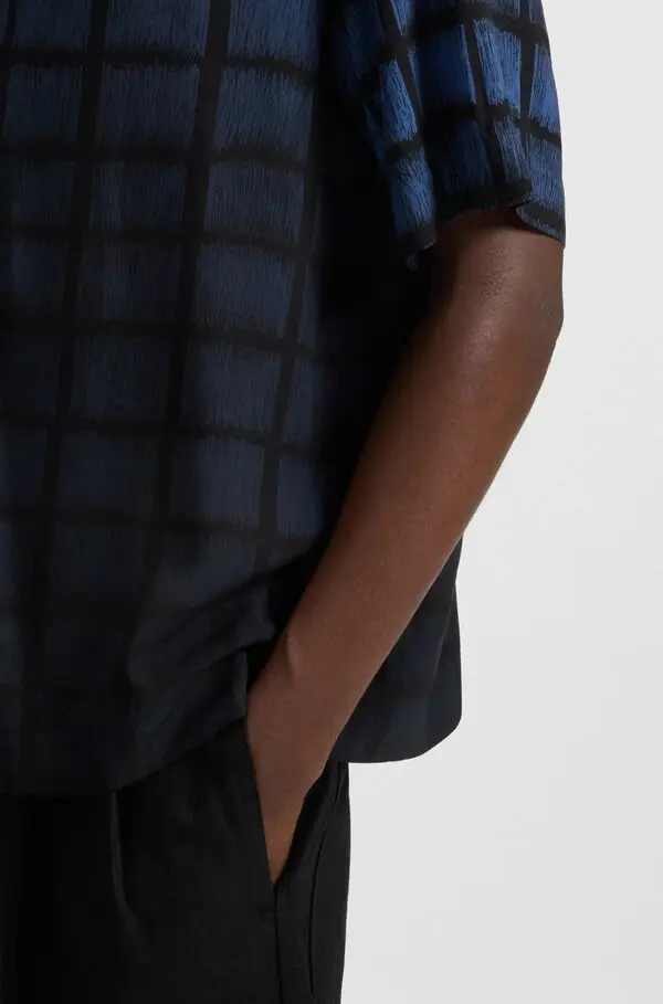 Hugo Boss Checked Short-sleeve Shirt