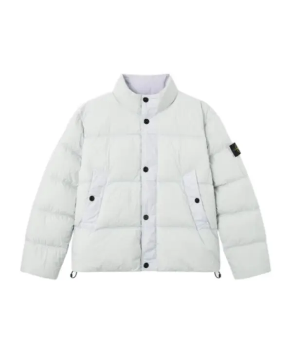 Stone Island Logo Patch Bomber Jacket