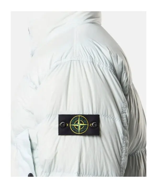 Stone Island Logo Patch Bomber Jacket