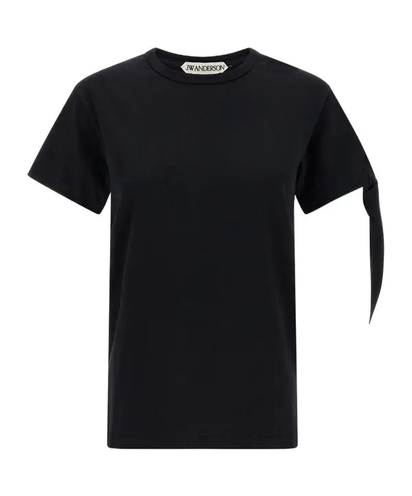 J.W.ANDERSON Knotted Sleeve T-shirt - Black