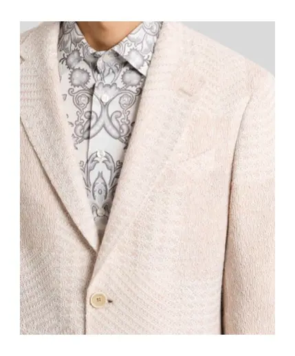 Etro Wool-blend Patchwork Blazer - Light Brown