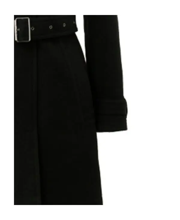 Burberry High Neck Tie Detail Trench Coat