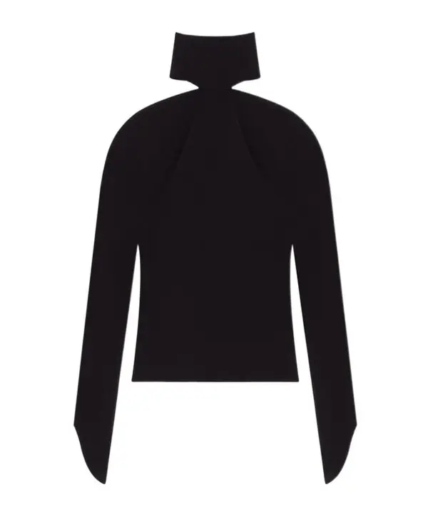 COURREGES Illusion Circle Top