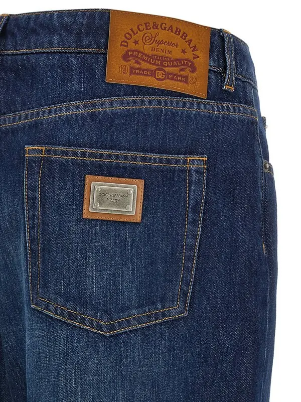 Dolce & Gabbana Wide Leg Jeans
