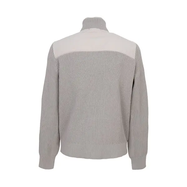 PARAJUMPERS Long-sleeved Zip-up Stand Collar Jacket - White