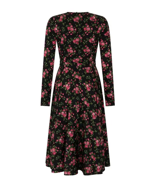 Dolce & Gabbana Floral Midi Dress