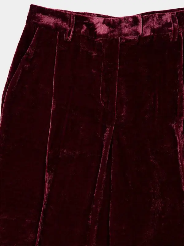 La DoubleJ Velvet Loose Fit Pants