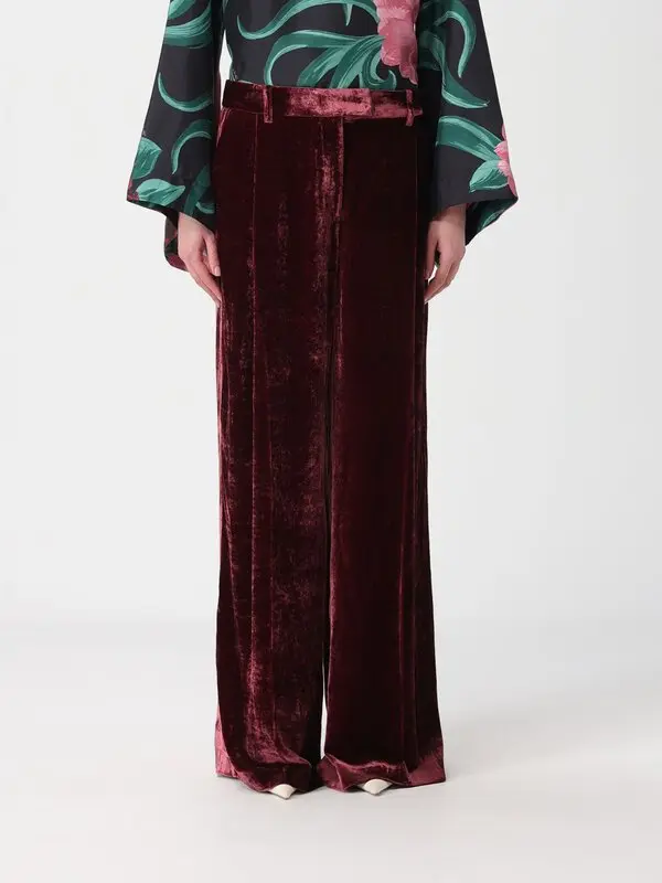 La DoubleJ Velvet Loose Fit Pants