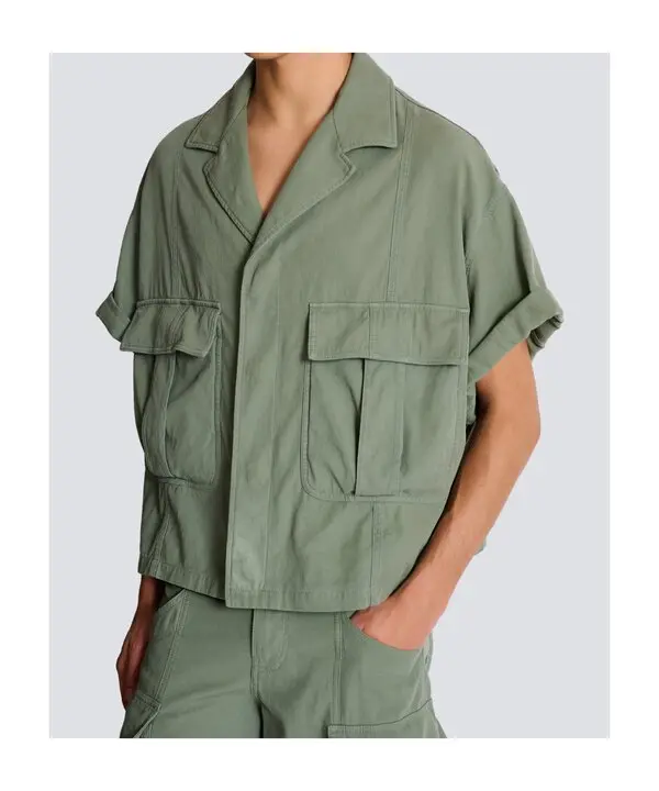 Balmain Cotton Utility Shirt