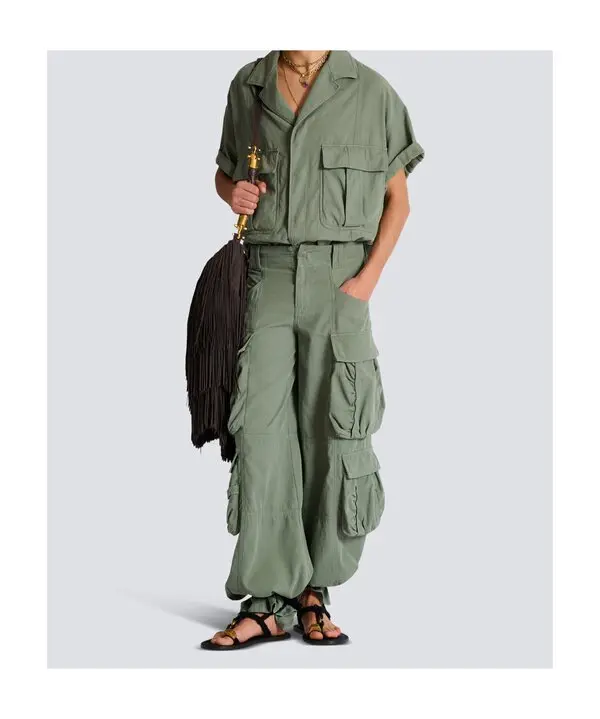 Balmain Cotton Utility Shirt