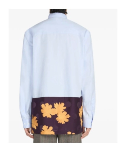 Dries Van Noten Capero Long-sleeved Shirt - Light Blue