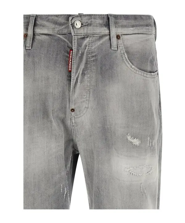 Dsquared2 642 Distressed Jeans - Grey