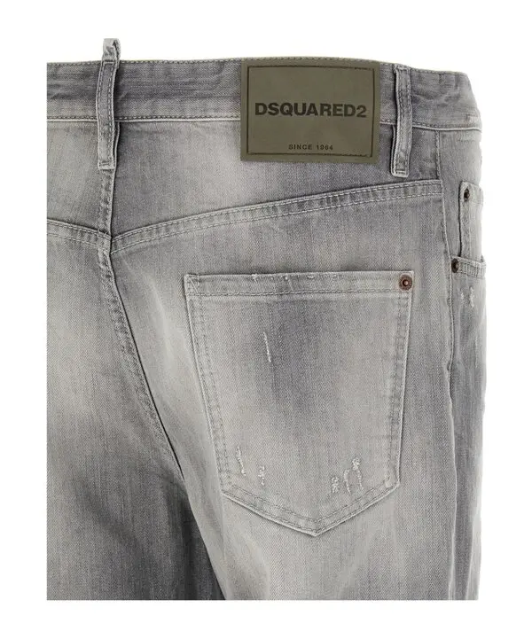 Dsquared2 642 Distressed Jeans - Grey