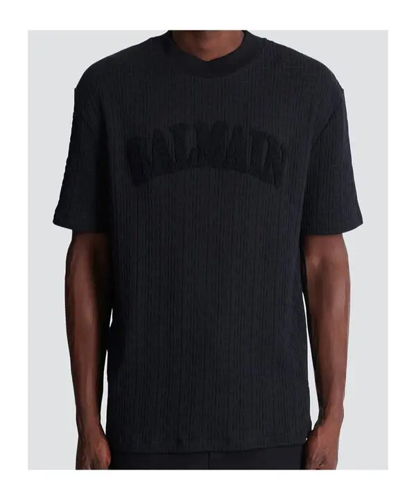 Balmain Terry Monogram Crewneck T-shirt