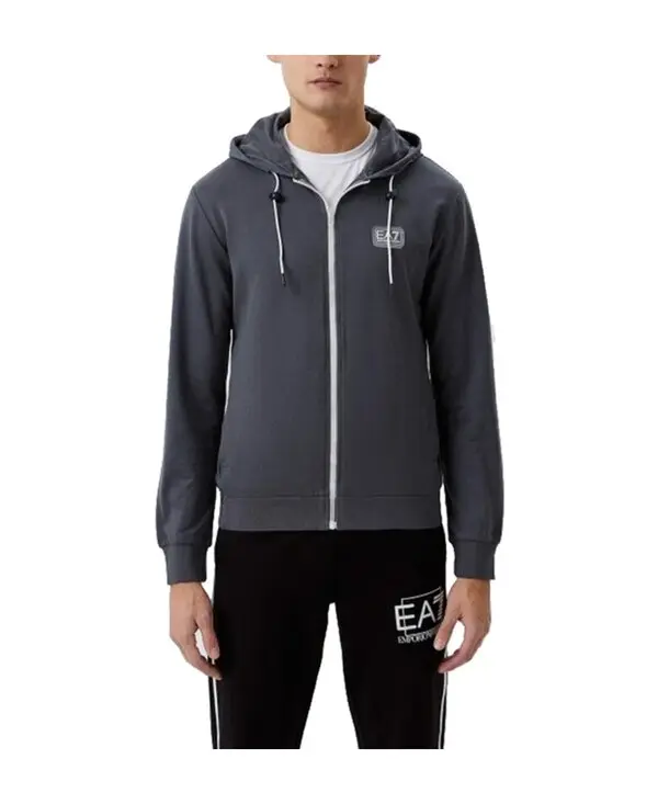 EA7 Zip Up Hooded Sweater