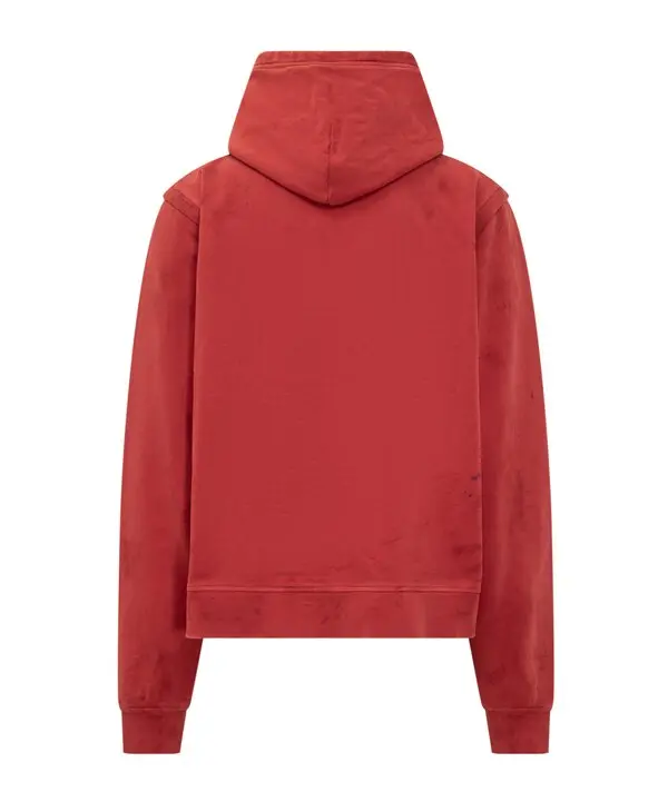 Dsquared2 Distressed Logo Hoodie