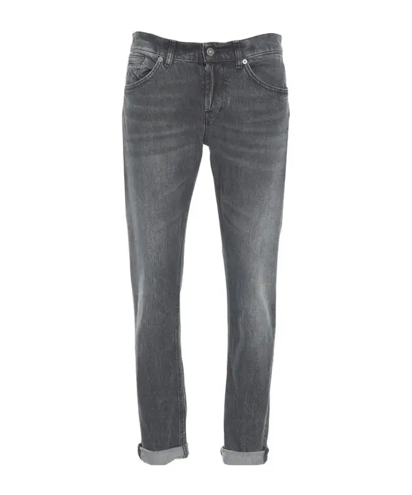DONDUP George Slim Fit Jeans - Gray