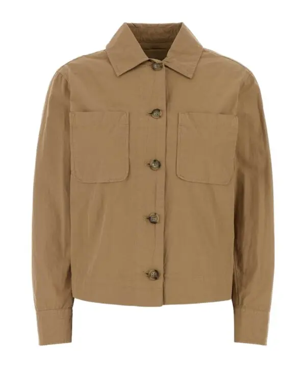 Woolrich Utility Overshirt Jacket - Beige