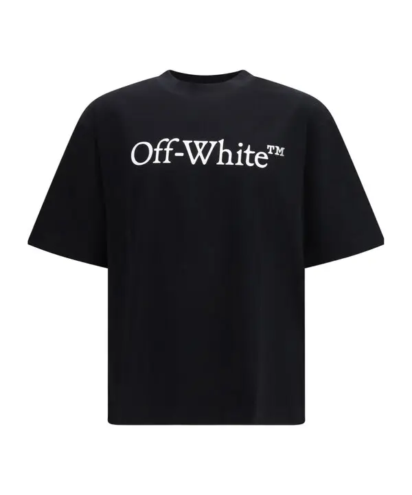 Off-White Big Bookish Skate Crewneck T-shirt - Black
