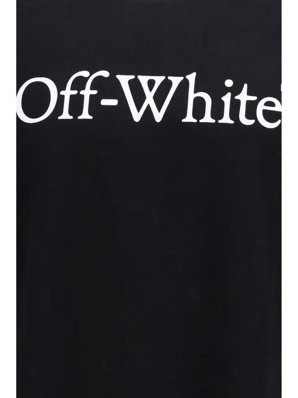 Off-White Big Bookish Skate Crewneck T-shirt - Black