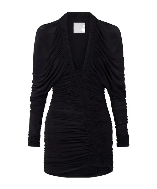 Christopher Esber Orion Pleated Mini Dress