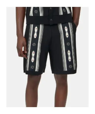 Amiri Striped Detail Shorts