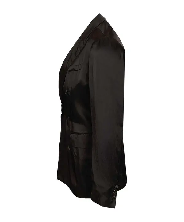 Dries Van Noten Balto Double-breasted Blazer - Black