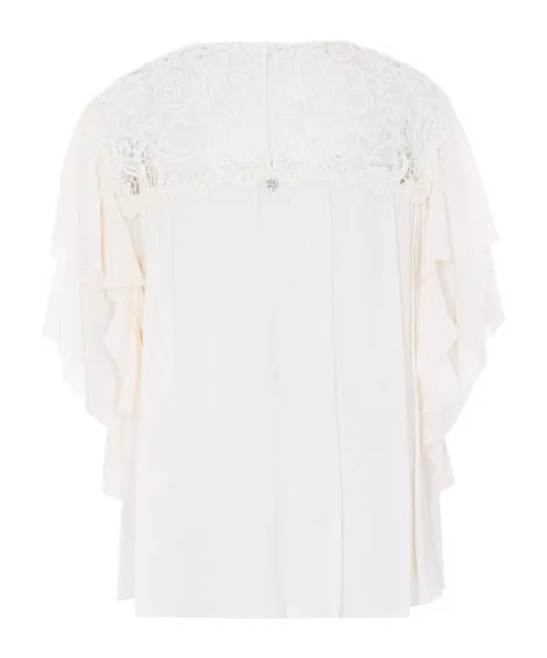 ANIYE BY Jela Ruffled Blouse