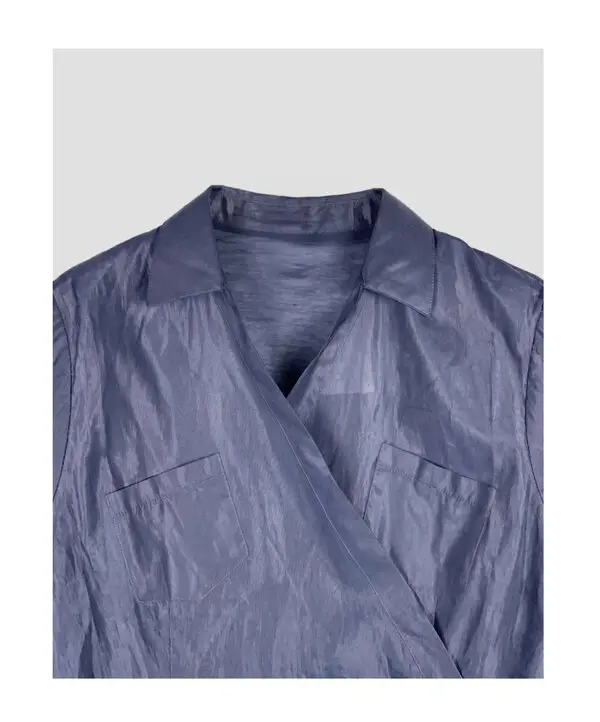 Paloma Wool Wrap V-neck Top - No