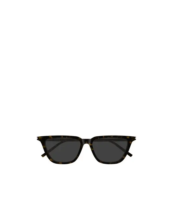 Saint Laurent Sulpice Thin Cat-eye Sunglasses - Black