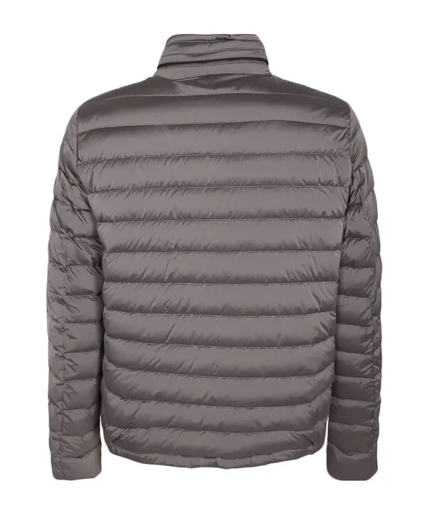 MOORER Long Sleeve Down Jacket - Grey