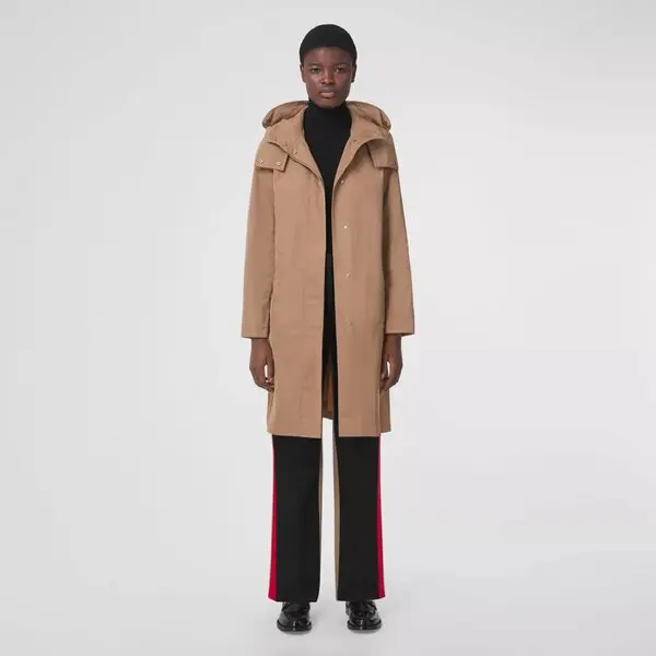 Burberry Detachable Hood Car Coat