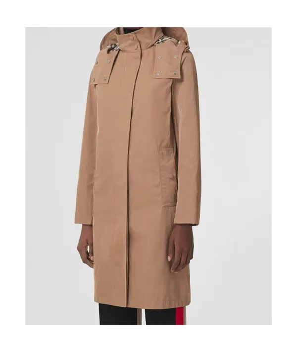 Burberry Detachable Hood Car Coat