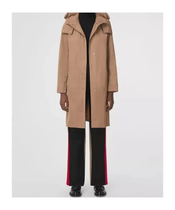 Burberry Detachable Hood Car Coat
