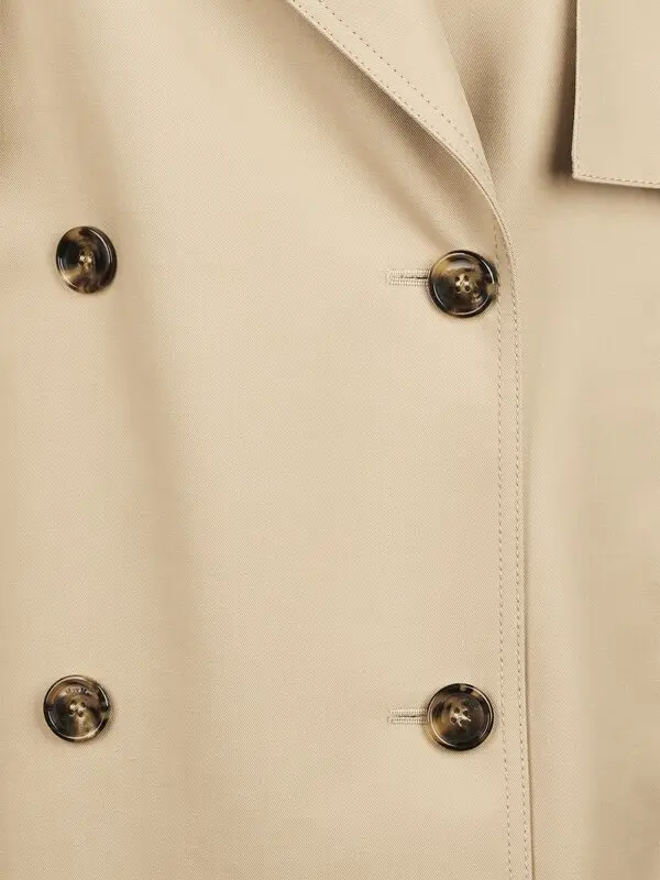 Max Mara Short-sleeved Double-breasted Jacket