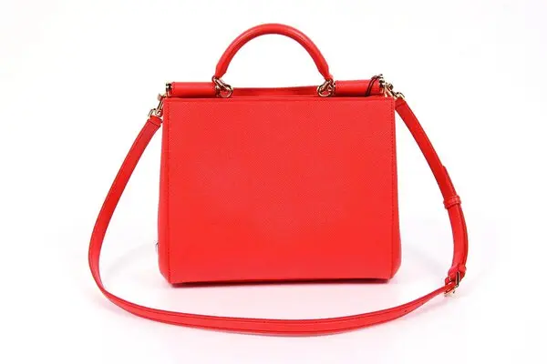 Dolce & Gabbana Logo Detail Top Handle Handbag - Orange