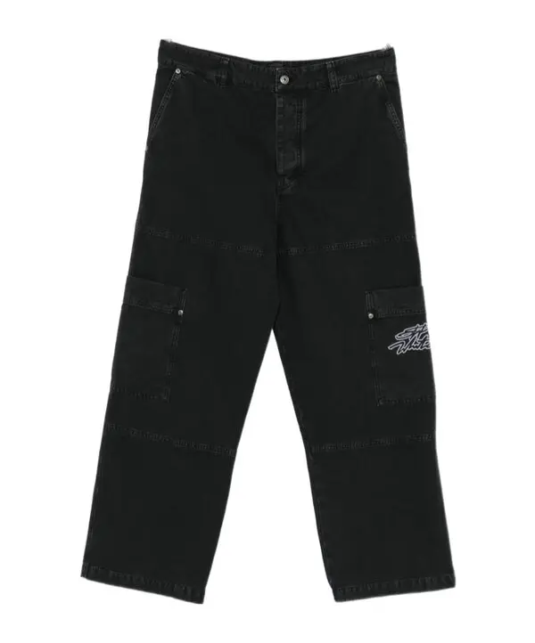 Off-White Script Gd Cotton Jeans