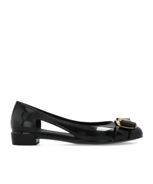 FERRAGAMO Vara Bow Detail Pumps - Black