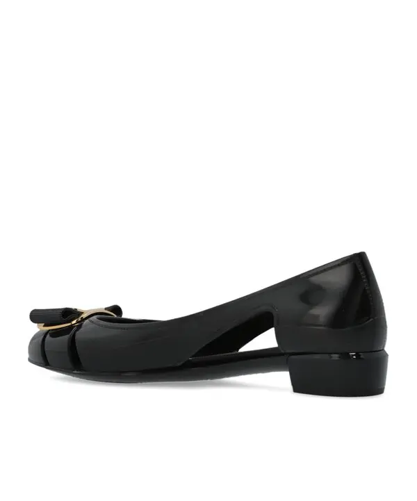 FERRAGAMO Vara Bow Detail Pumps - Black