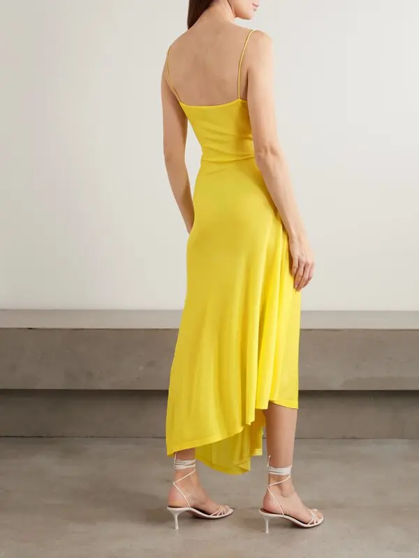 Christopher Esber Delphin Lace Rib Cami Dress