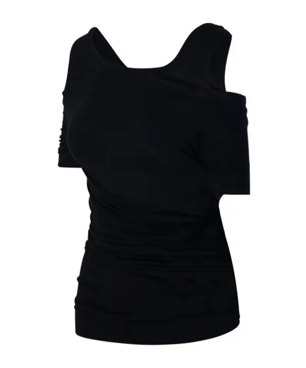 Isabel Marant Étoile Cold-shoulder Ruched Top