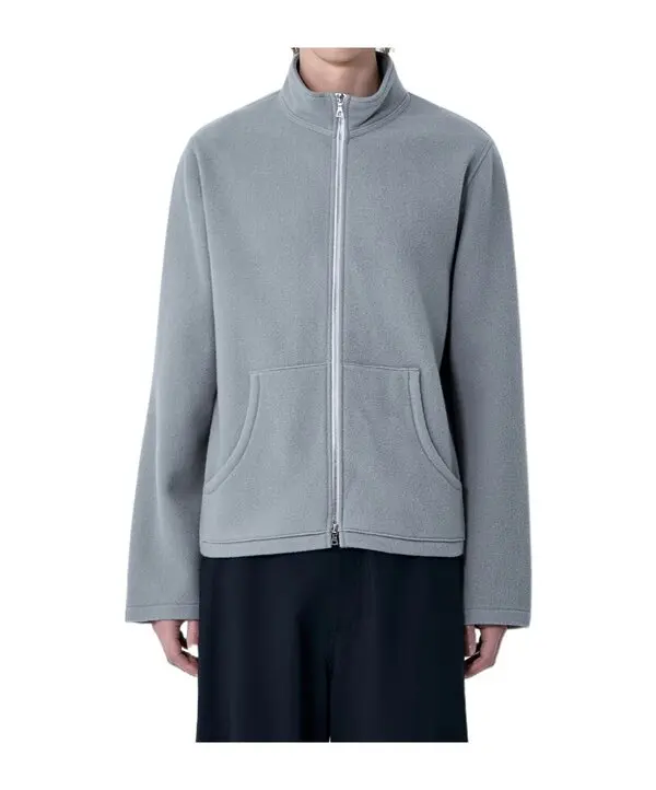 RIER Full-zip Fleece Jacket - Grey