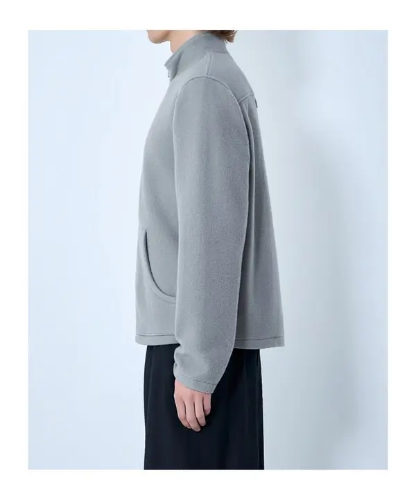 RIER Full-zip Fleece Jacket - Grey