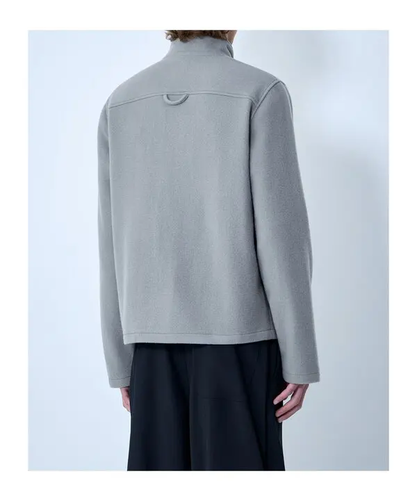 RIER Full-zip Fleece Jacket - Grey