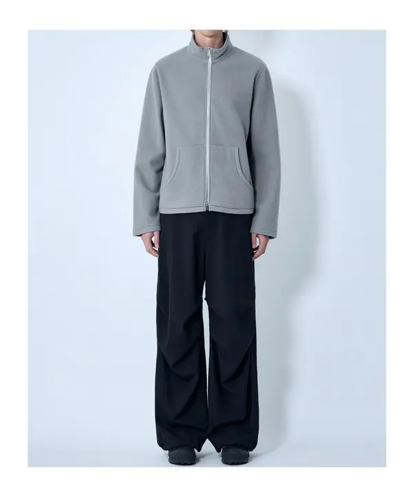 RIER Full-zip Fleece Jacket - Grey